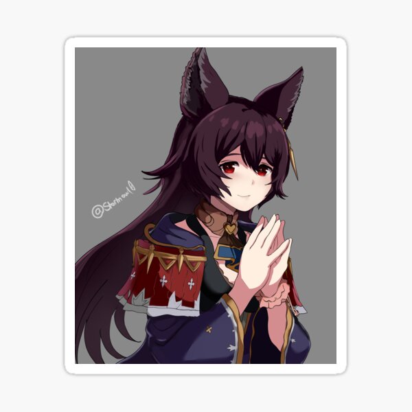 "GBF: Nier Portrait" Sticker for Sale by Stormowl0 | Redbubble