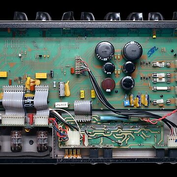 "Block Letter 5150 Guts - Amplifier Circuit" Sticker for Sale by ...