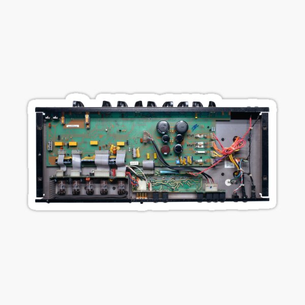 "Block Letter 5150 Guts - Amplifier Circuit" Sticker for Sale by ...