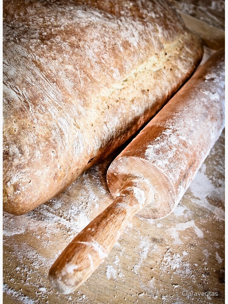 "homemade organic bread " Poster by Claraveritas | Redbubble