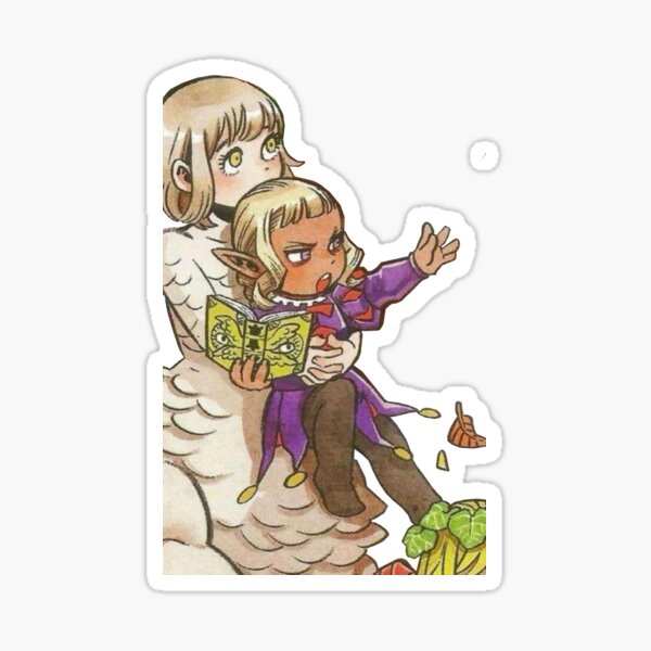 "dungeon meshi" Sticker for Sale by menheraaudino | Redbubble