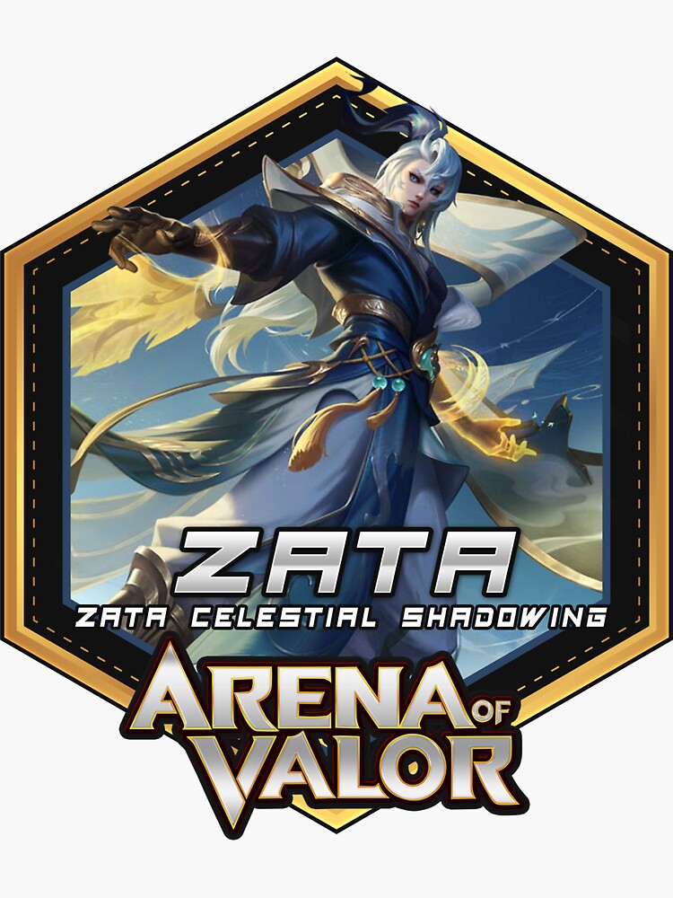 "ZATA, Arena of Valor, AOV, Celestial Shadowing" Sticker for Sale by ...