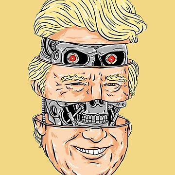 "Donald Trump Is Terminator" Essential T-Shirt for Sale by W-A-W-A ...