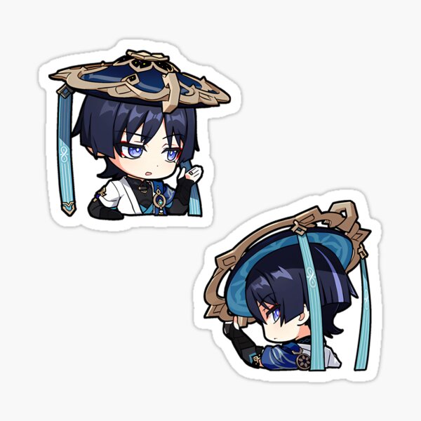 "Wanderer / Scaramouche Pack | Genshin Impact" Sticker for Sale by ...