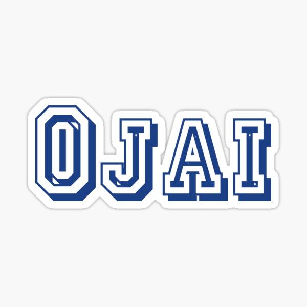 Ojai Stickers | Redbubble