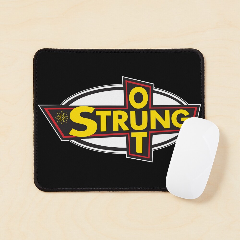 "Strung Out classic logo" Sticker for Sale by superfun-design | Redbubble