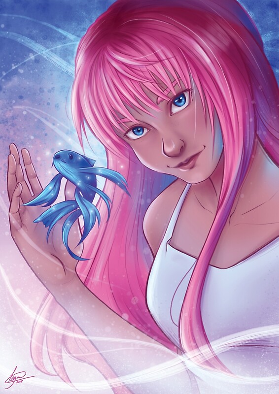 "Poised Fighter" by tegannat | Redbubble