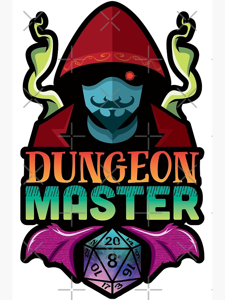 "Dungeon Master" Poster by Silurostudio | Redbubble