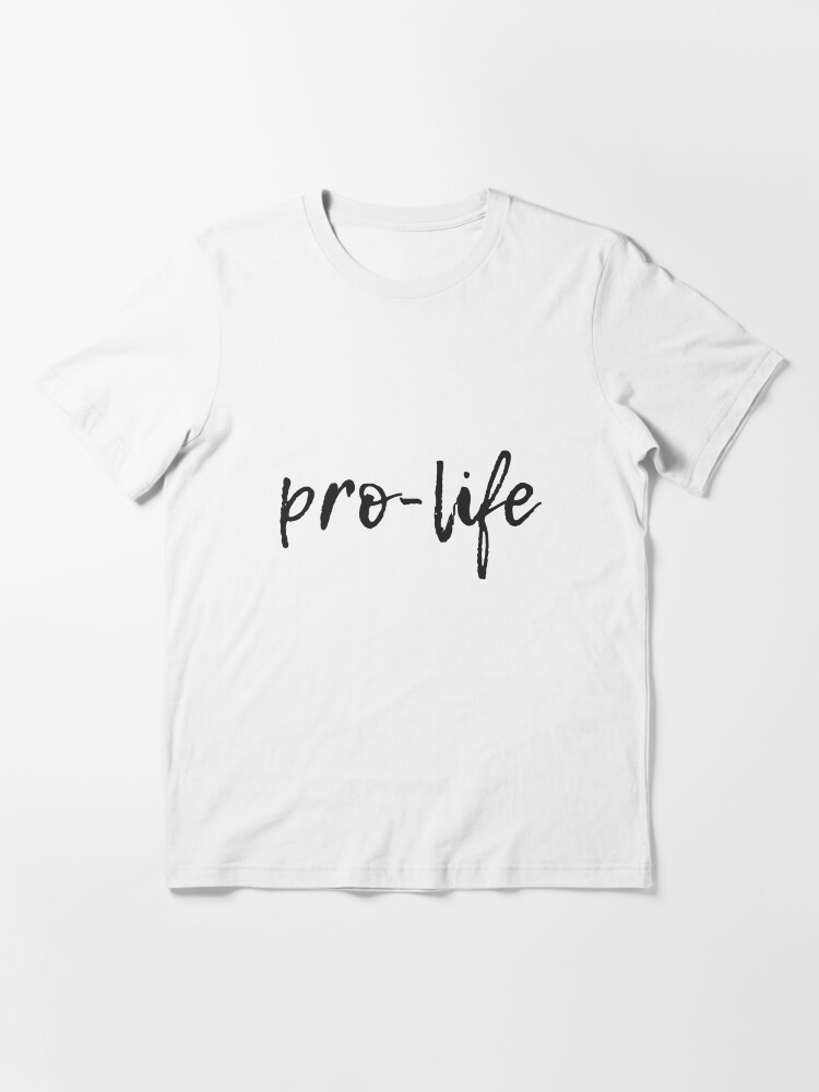 "pro life logo" T-shirt for Sale by aridorsey | Redbubble | pro t ...