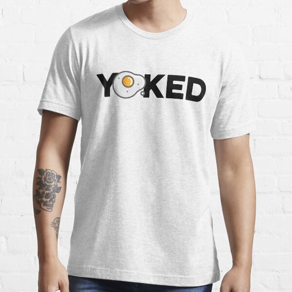 "Yoked Egg Yolk ! Exercise Fitness Runner" T-shirt by PearlsRocker ...
