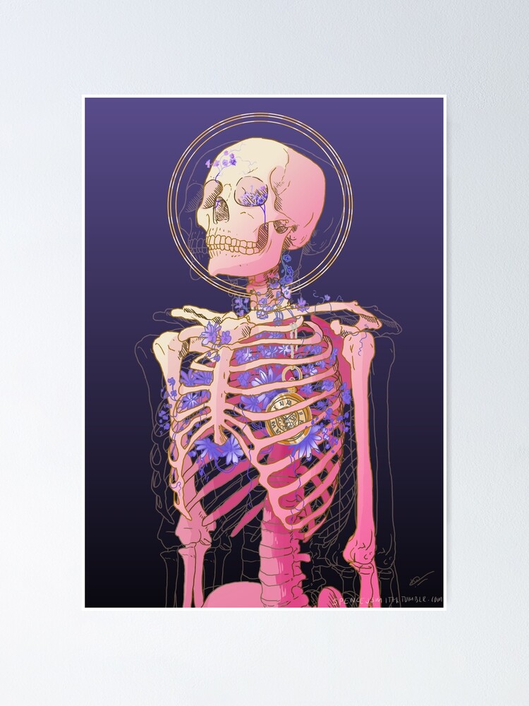"Skeleton " Poster by spencejsmith | Redbubble
