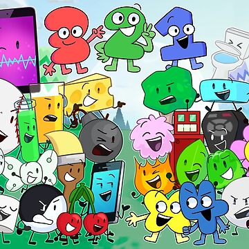 "BFDI x Inanimate Insanity" Poster for Sale by PuppyRelp | Redbubble