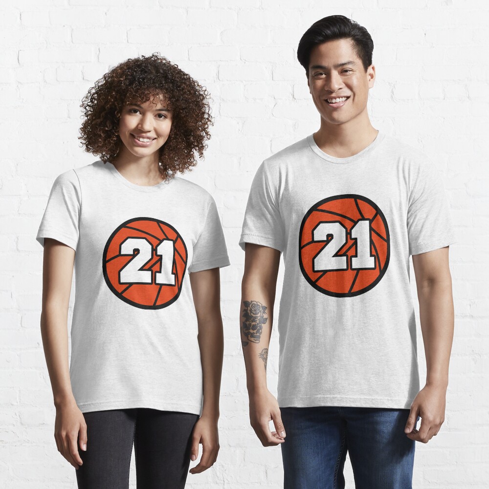"Basketball Number 21 ! Sports Fitness Player" T-shirt for Sale by ...