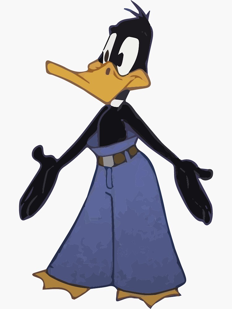 "Daffy Duck Store Pants" Sticker by Hazvrlds | Redbubble