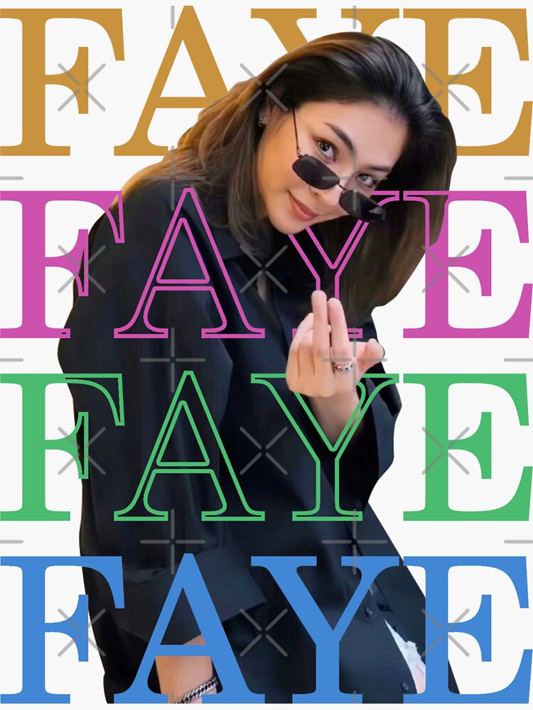 "Faye Peraya Malisorn" Sticker for Sale by FreakCreative | Redbubble