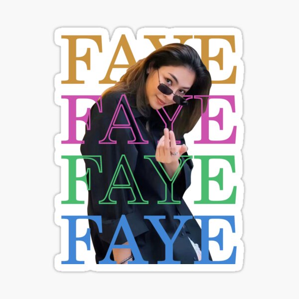 "Faye Peraya Malisorn" Sticker for Sale by FreakCreative | Redbubble