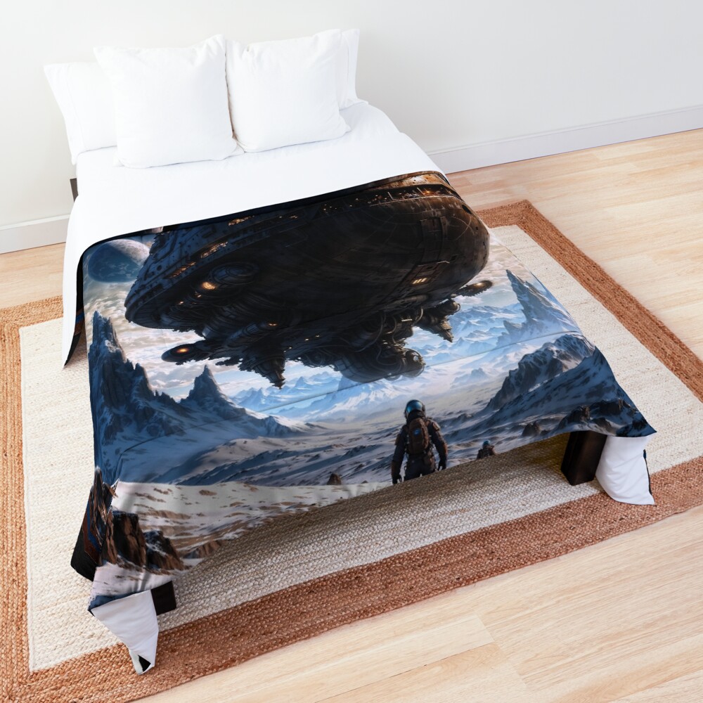 Explorers of the Planet Delphius An Odessey Of Cosmic Exploration AI ...