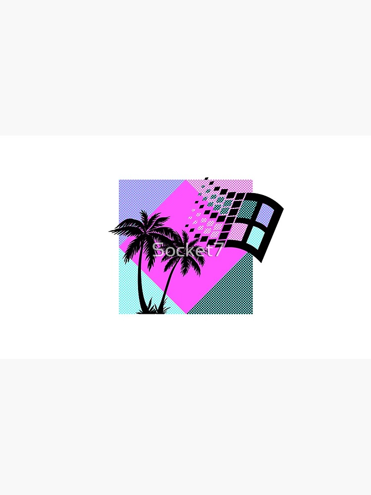 "Windows 95 CGA Vaporwave" Kaffeebecher von Socket7 | Redbubble