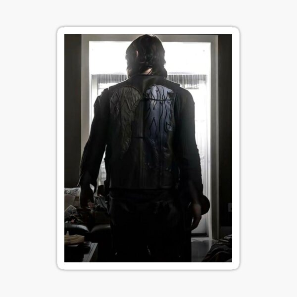 "daryl dixon/twd/the walking dead/norman reedus" Sticker for Sale by ...