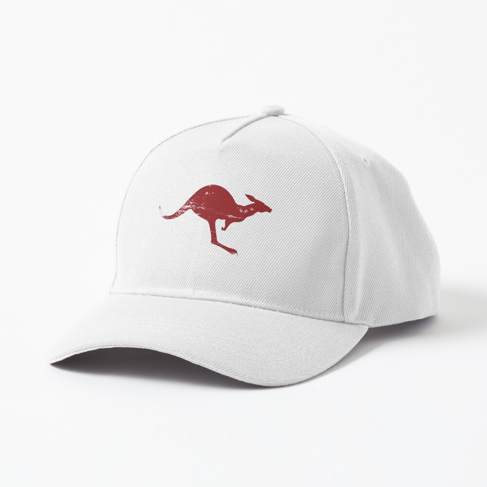 ""Kangaroo in Motion" Australian Red Kangaroo" Sticker for Sale by ...