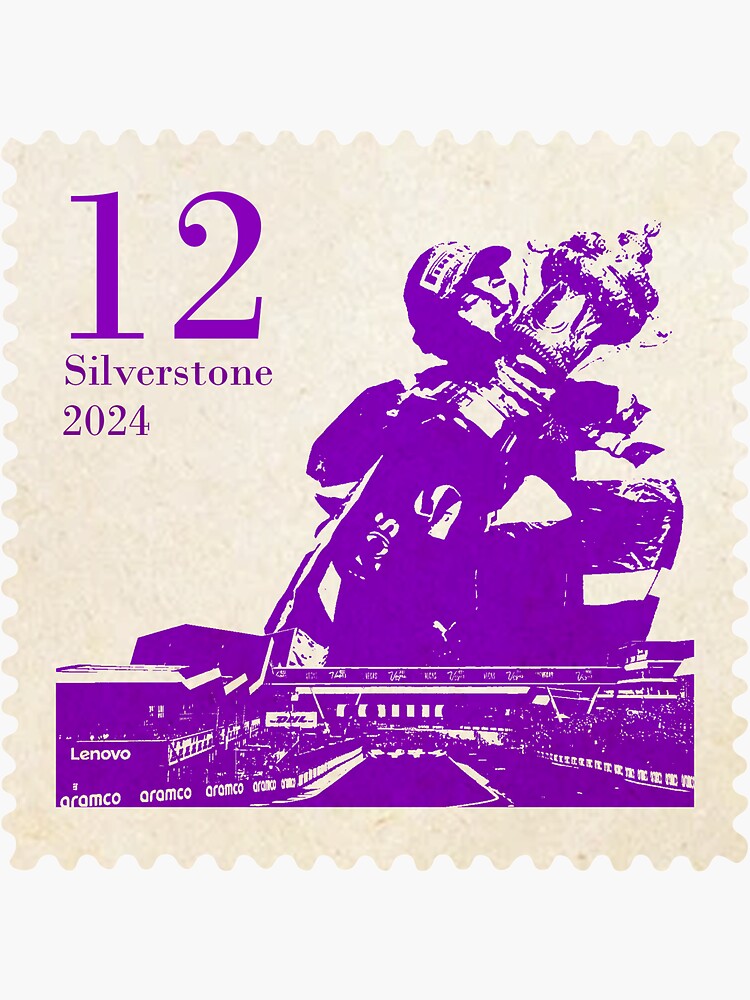 "Silverstone Stamp LH44" Sticker for Sale by argentinagp | Redbubble