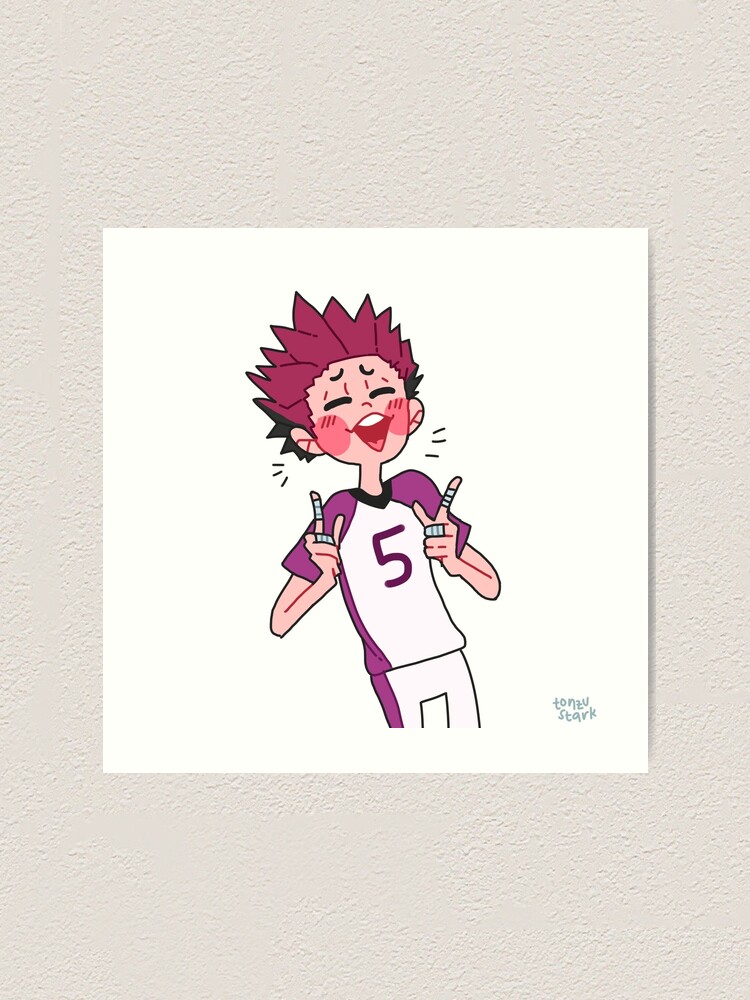 "[Haikyuu] Dancing_Tendou.mp4" Art Print by tonZusTarK | Redbubble