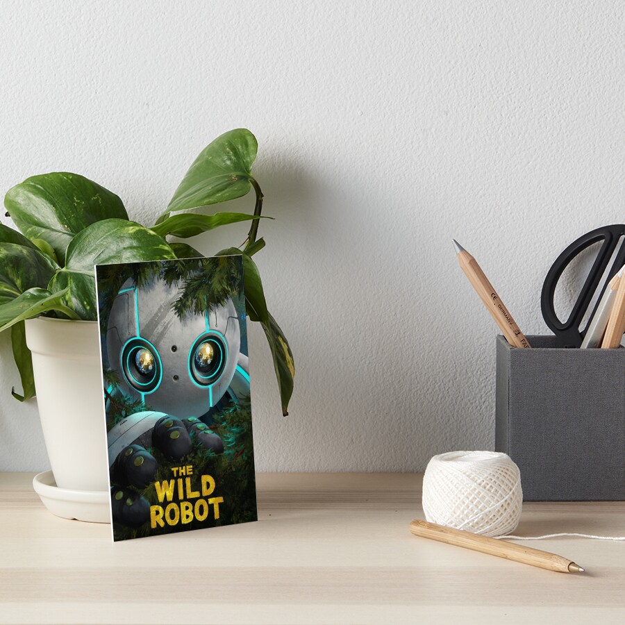 "The Wild Robot" Poster for Sale by DIYPlus | Redbubble