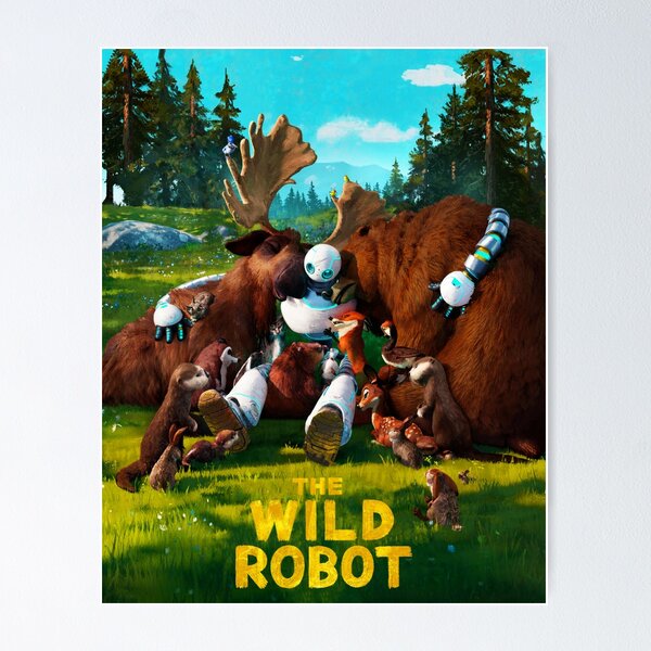 "The Wild Robot" Poster for Sale by DIYPlus | Redbubble
