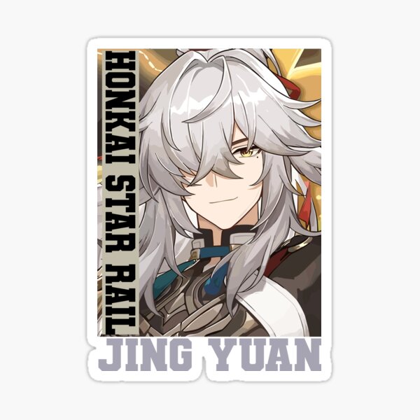 "Jing Yuan Honkai Star Rail" Sticker for Sale by Kaken-C | Redbubble