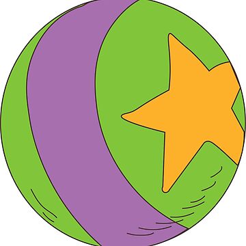 "Rugrats Ball" Art Board Print for Sale by Shayli Kipnis | Redbubble