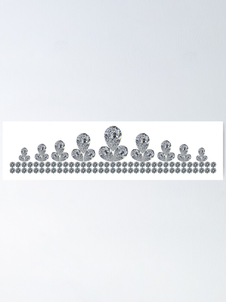 "Queen Fabiola's Tiara" Poster by eldonshorey | Redbubble