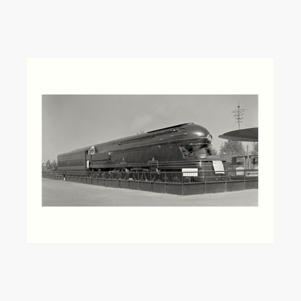"Pennsylvania Railroad Class S1 Locomotive - 1939" Art Print for Sale ...