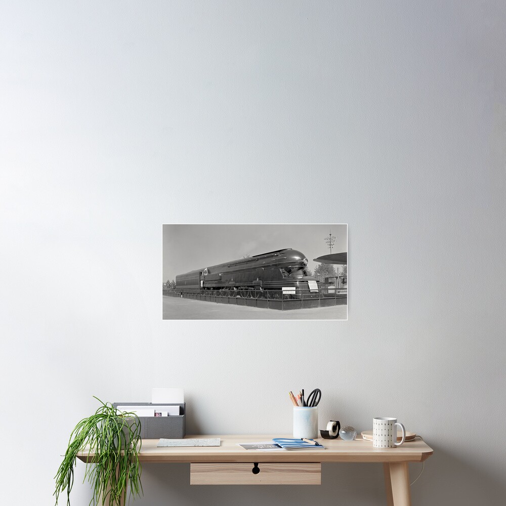 "Pennsylvania Railroad Class S1 Locomotive - 1939" Photographic Print ...