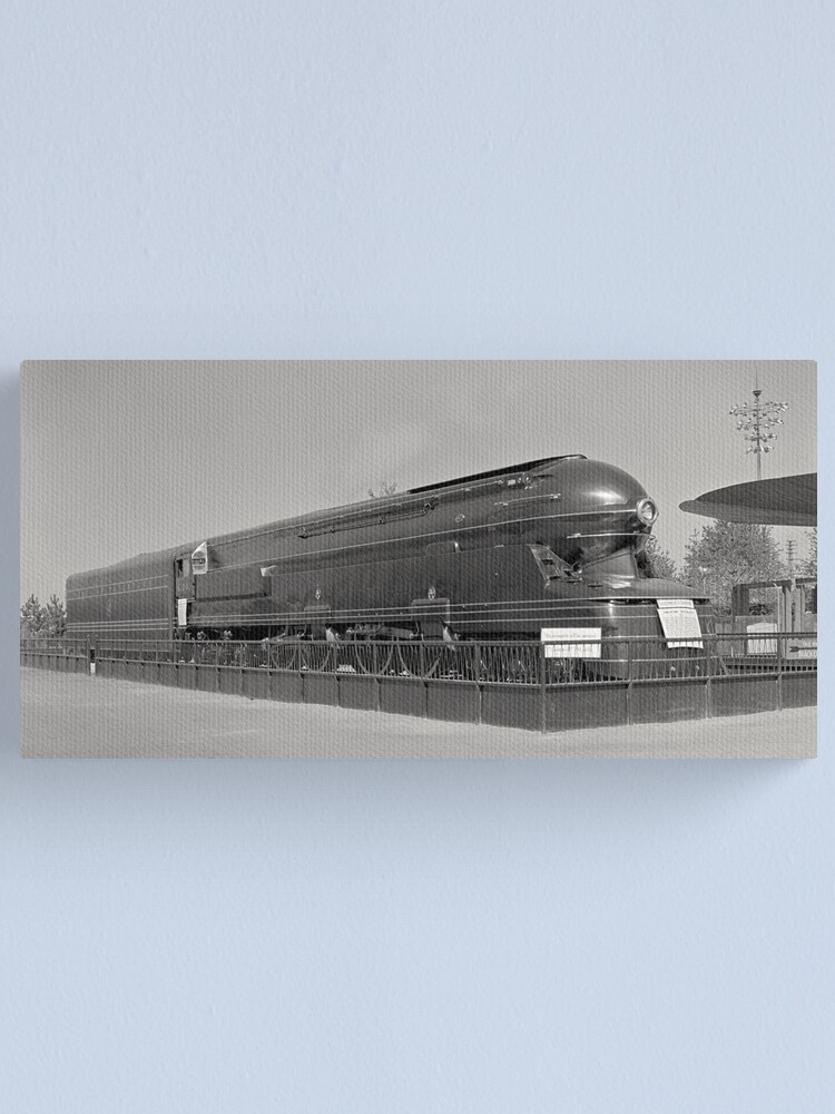 "Pennsylvania Railroad Class S1 Locomotive - 1939" Canvas Print by ...