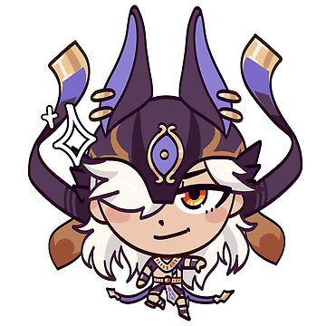 "Cyno Genshin Impact Chibi from Hoyoverse Mihoyo " Sticker for Sale by ...