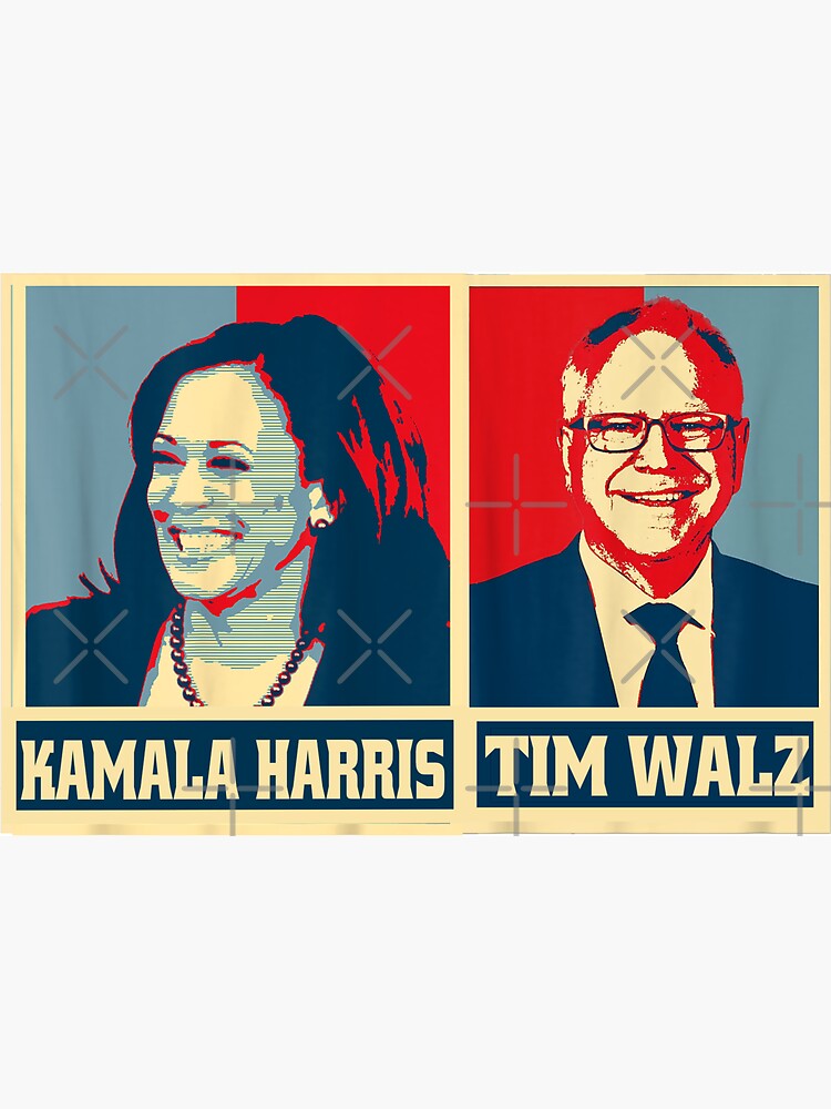 " Harris Walz kamala harris Walz Tim Walz Harris Walz 2024" Magnet for ...