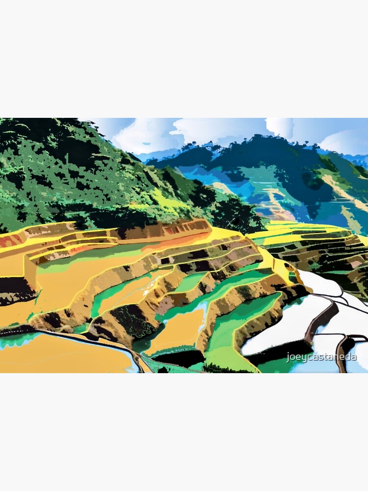"Terraces" Poster for Sale by joeycastaneda | Redbubble