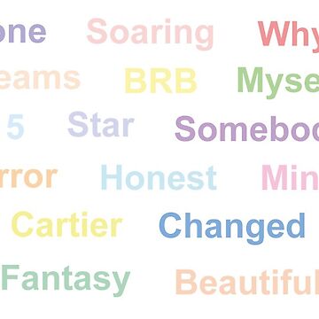 "Bazzi - Cosmic" Sticker for Sale by Martina Liberini | Redbubble