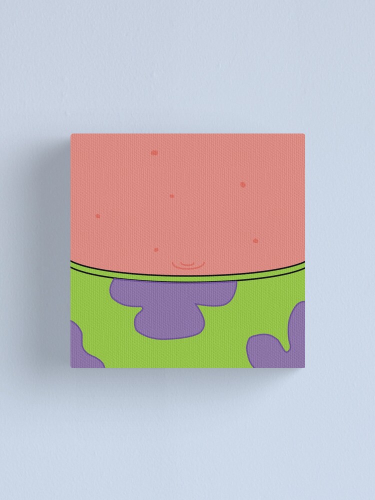 "Patrick Star Belly Button." Canvas Print for Sale by justDAWSON ...
