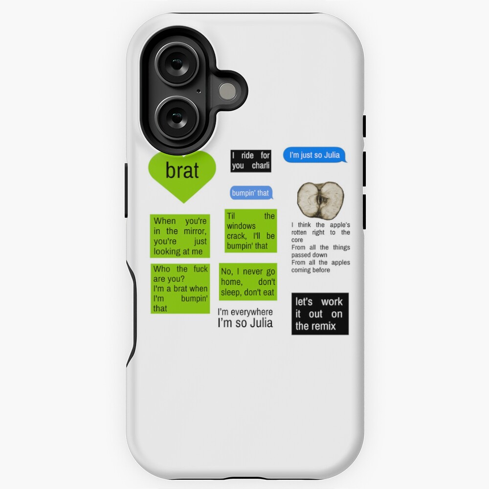 "Pack of 11 stickers for brat album - Charli XCX" Sticker for Sale by ...