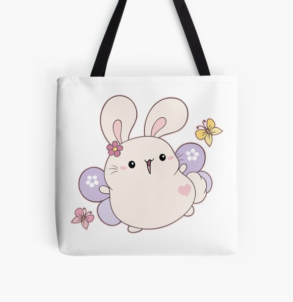 "Happy little fairy bunny" Tote Bag for Sale by TheKittyDragon | Redbubble