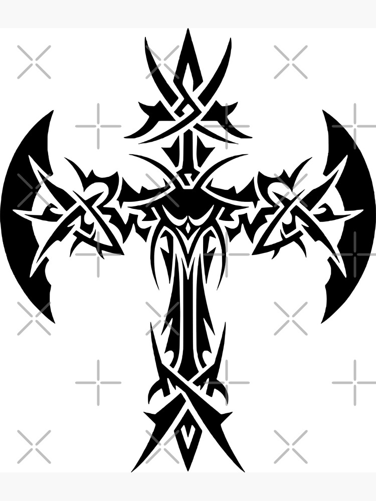 Gangster Drawings Of Crosses