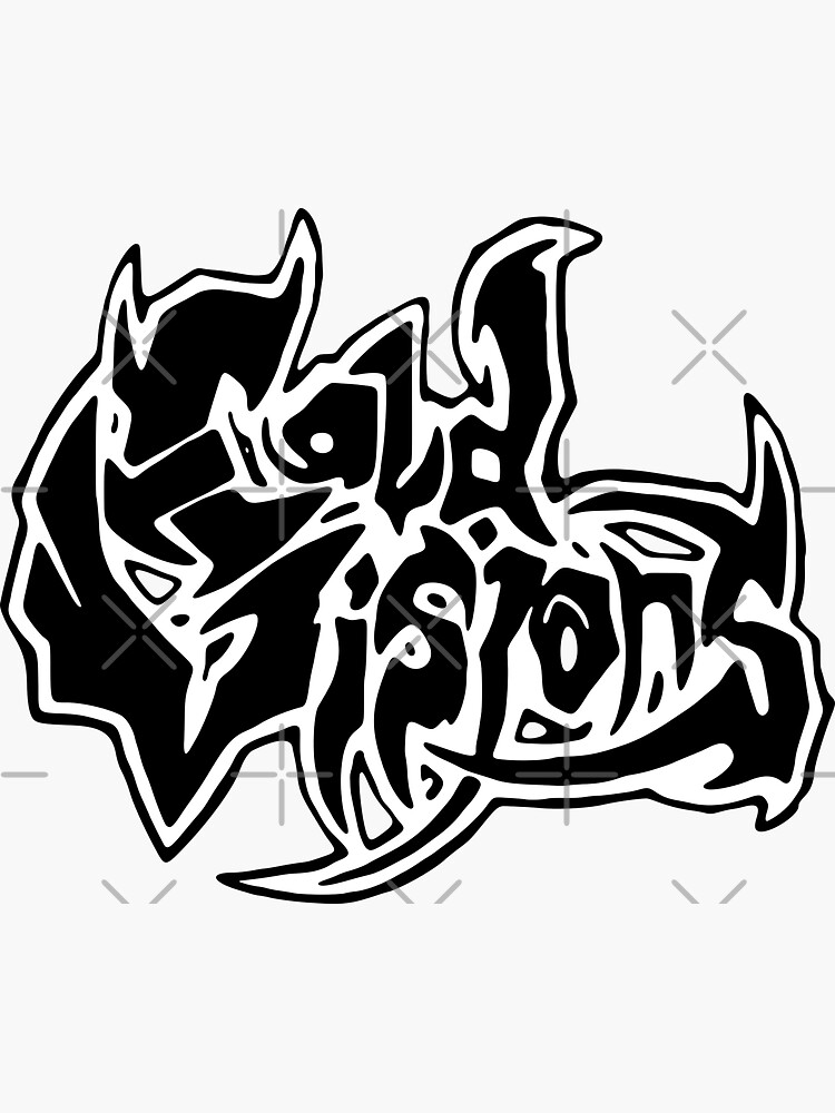 "Bladee Cold Visions logo" Sticker for Sale by 3stars9 | Redbubble