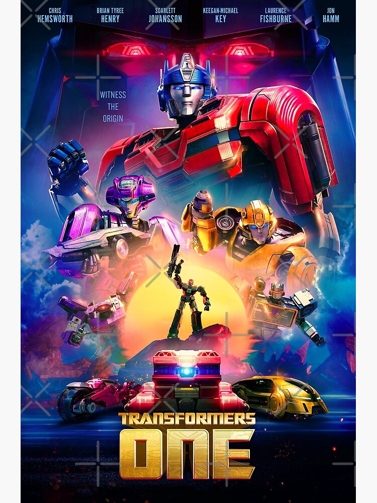 "Transformers One" Poster for Sale by DIYPlus | Redbubble