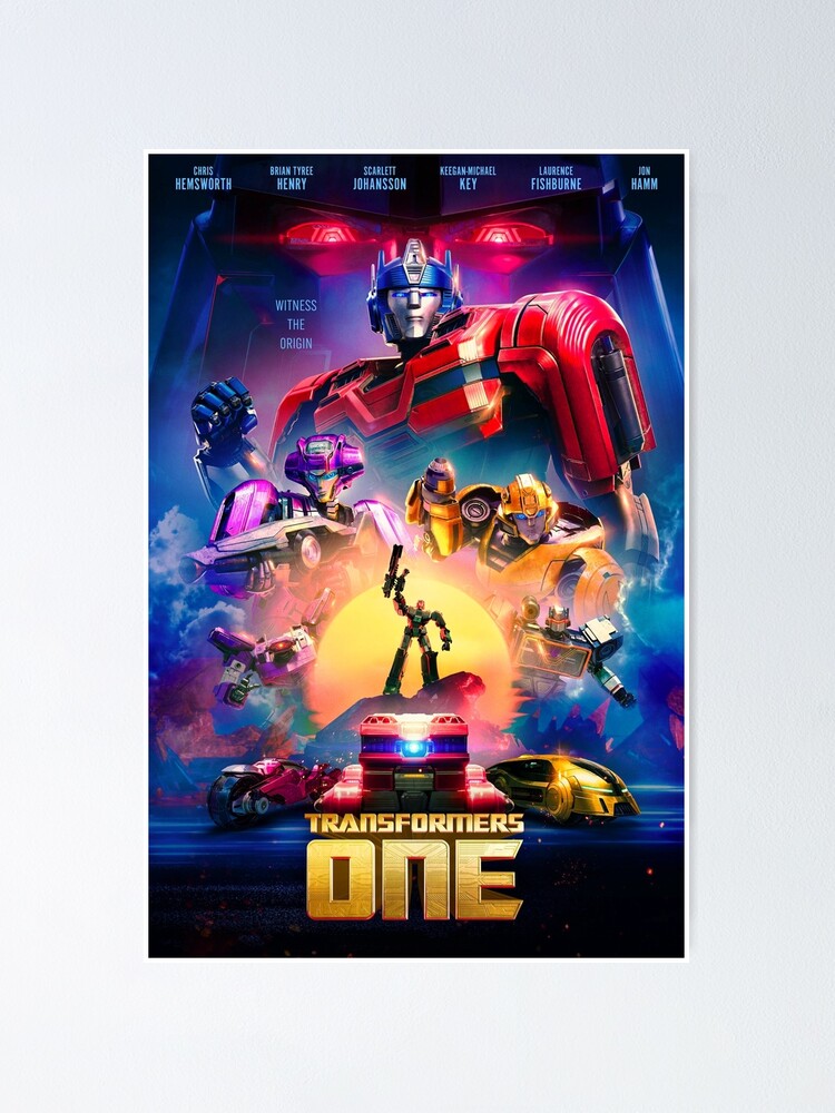 "Transformers One" Poster for Sale by DIYPlus | Redbubble