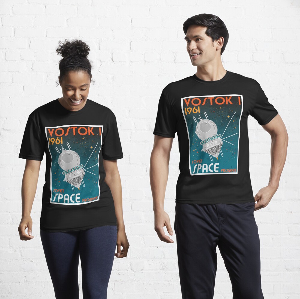 "Vostok I. Soviet Space Program (Retro)" Poster for Sale by BGALAXY ...