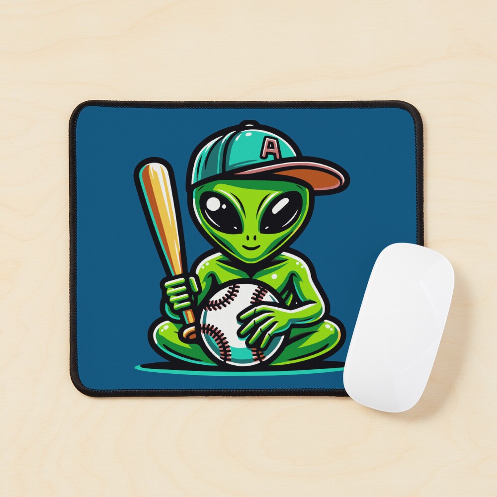 "Alien Baseball" Sticker for Sale by roswellboutique | Redbubble