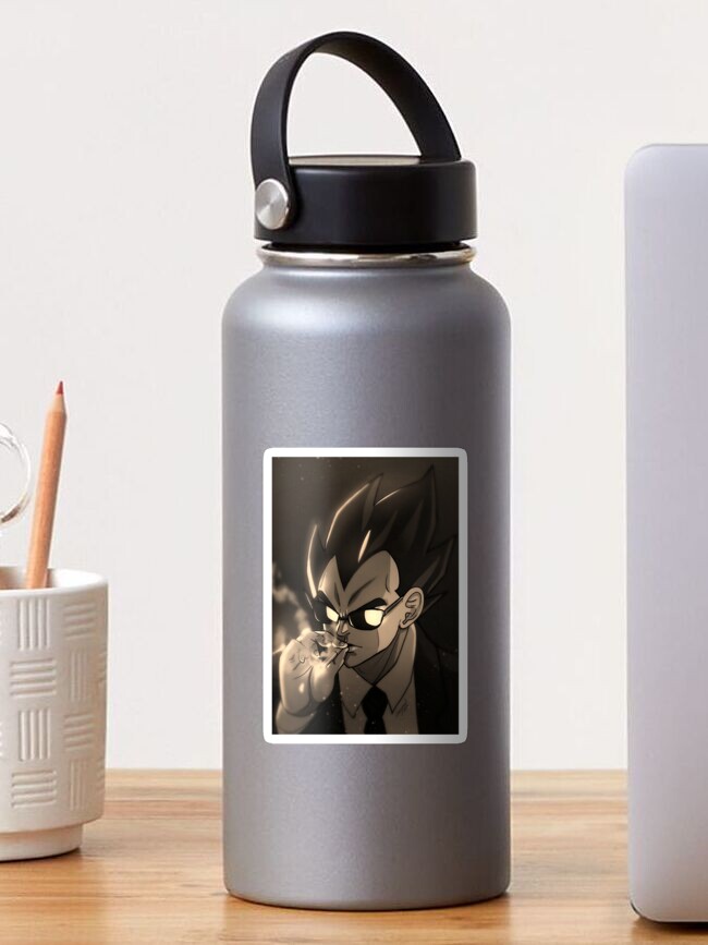 "Vegeta Smoking Meme" Sticker for Sale by thesnakeater | Redbubble