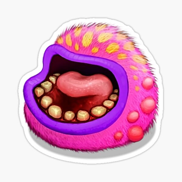 "My Singing Monsters Maw, From My Singing Monsters Game" Sticker for ...