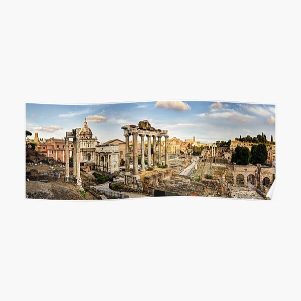 "The Roman Forum" Poster by WWestmoreland | Redbubble